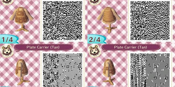 HDO: Keiya's Blog – ACNL QR: Tactical Vest (Tan Plate Carrier)